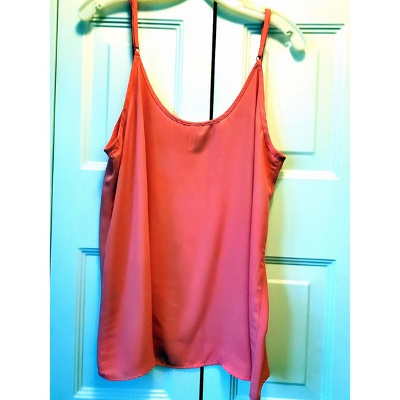 Studio Y | Tops | Studio Y Coral Tank Top Xl | Poshmark